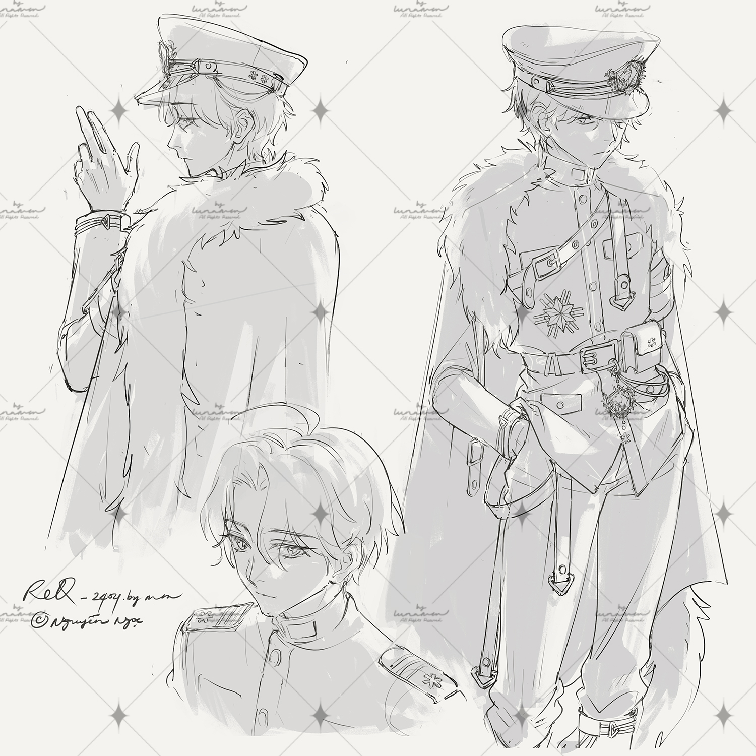 Gacha sketch · Hoạ sĩ luna_m.n · ★ 5.0 · Gacha | Dreamerly